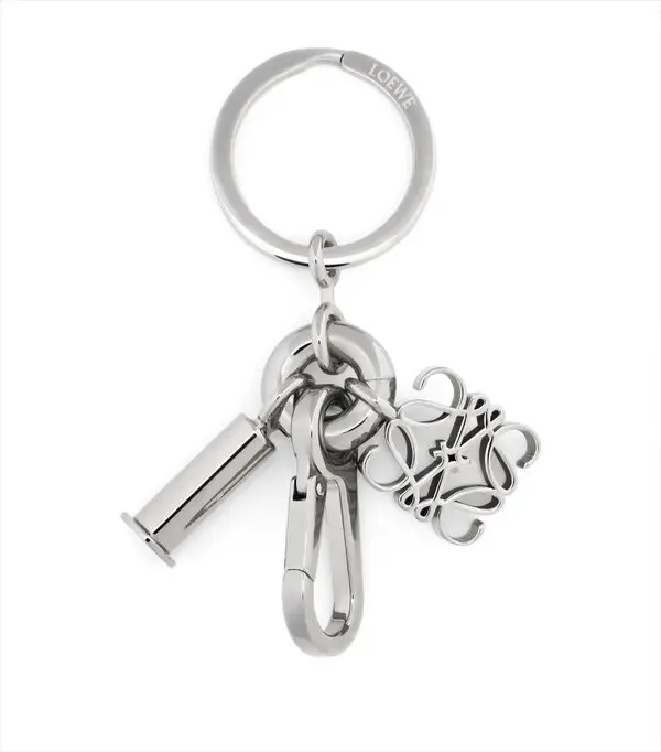 Loewe Anagram Keyring - Silver