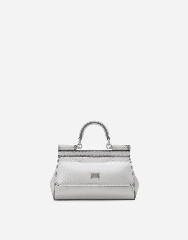 Dolce & Gabbana Sicily Handbag - Silver