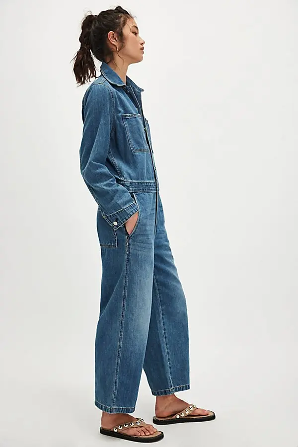 LEVI'S Iconic Denim Jumpsuit - Stop Flaxing Jumpsuit