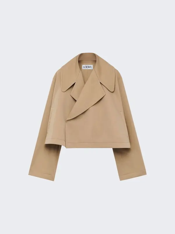 Loewe Trapeze Jacket - Beige | Editorialist