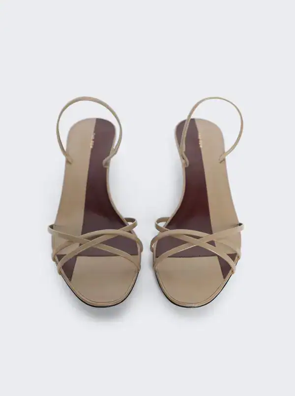 THE ROW Harlow 35 Sandals - Hickory | Editorialist