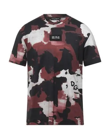 Dolce & Gabbana T-shirt Chocolate Size Cotton, Viscose, Polyurethane