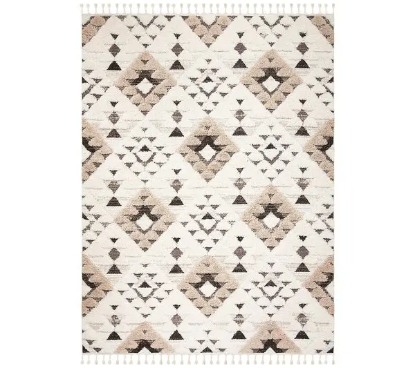 SAFAVIEH Moroccan Tassel 688 Series 9' X 12' Sh Ag Rug