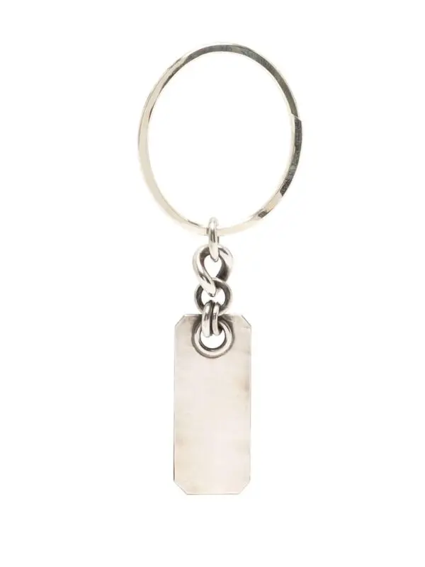 Werkstatt:München Sterling Dog Tag Keyring