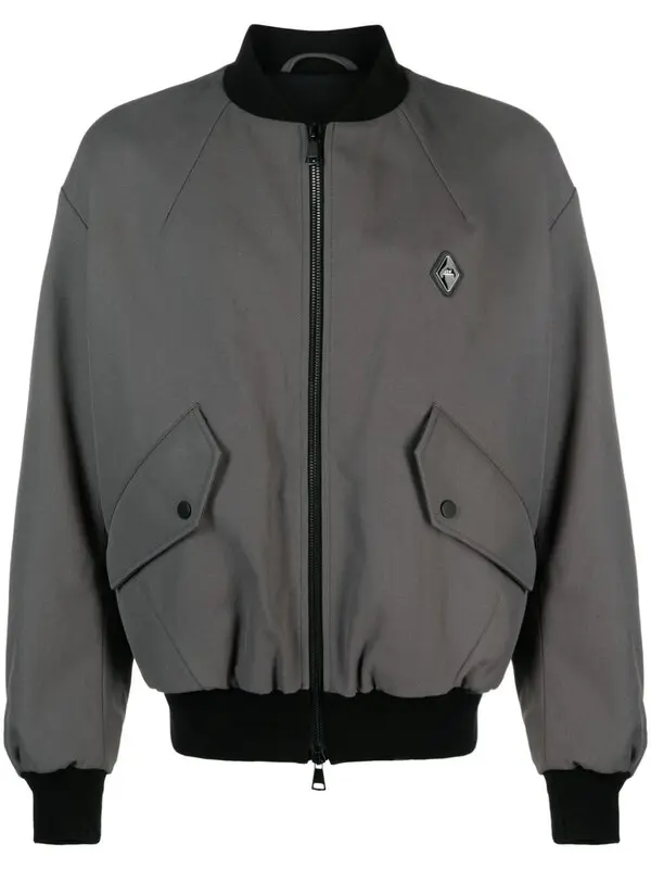 A-COLD-WALL* Panelled Cotton Bomber Jacket - Black