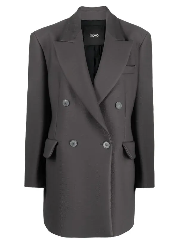 HEVO Peak-lapel Double-breasted Blazer
