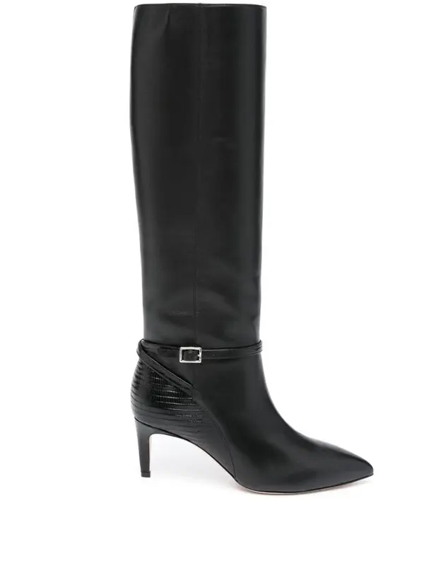 Paris Texas 70mm Pointed-toe Leather Boots