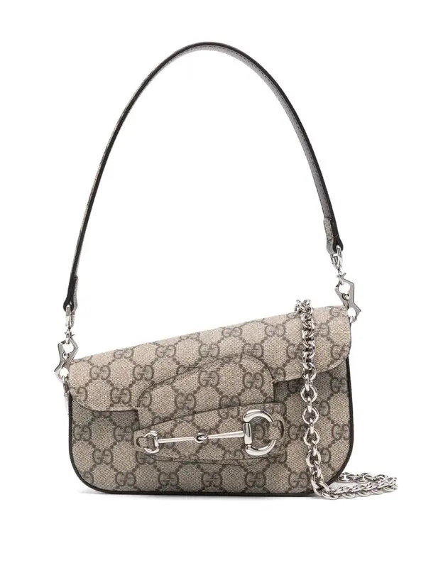 Gucci Mini Horsebit 1955 Shoulder Bag - Neutrals