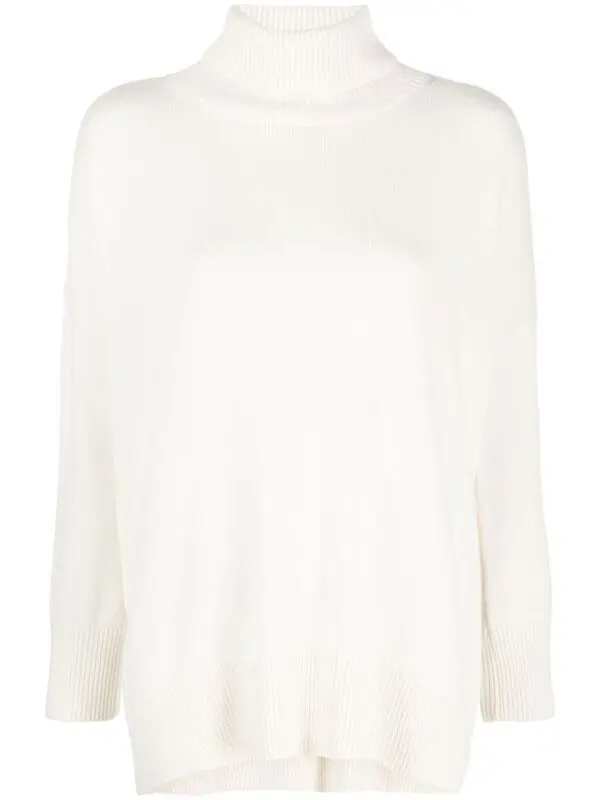 Max & Moi Prairie Roll-neck Cashmere Jumper