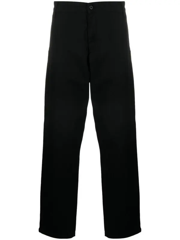 Carhartt Work In Progress Calder Mid-rise Wide-leg Twill Trousers