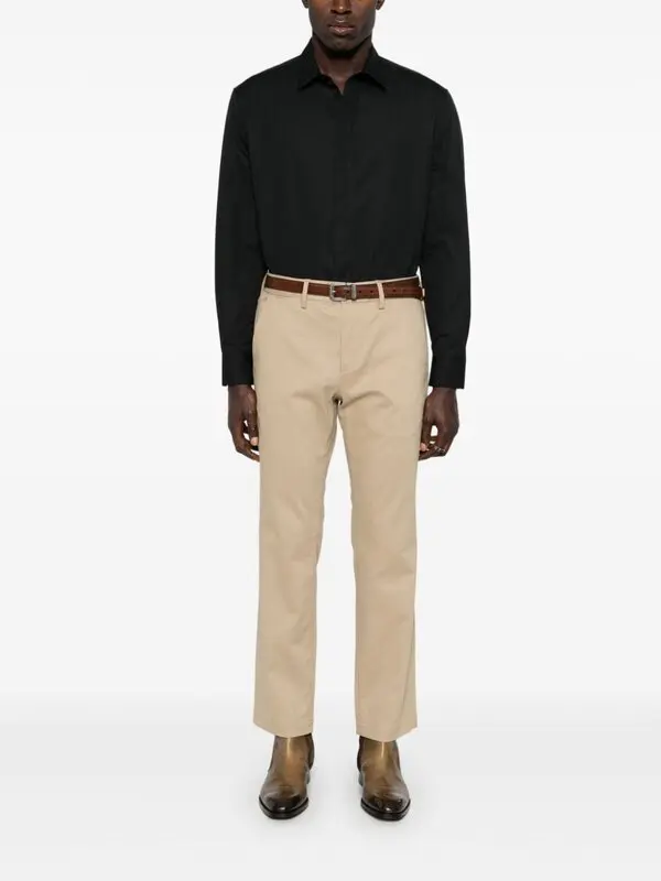 Saint Laurent Poplin Shirt - Black