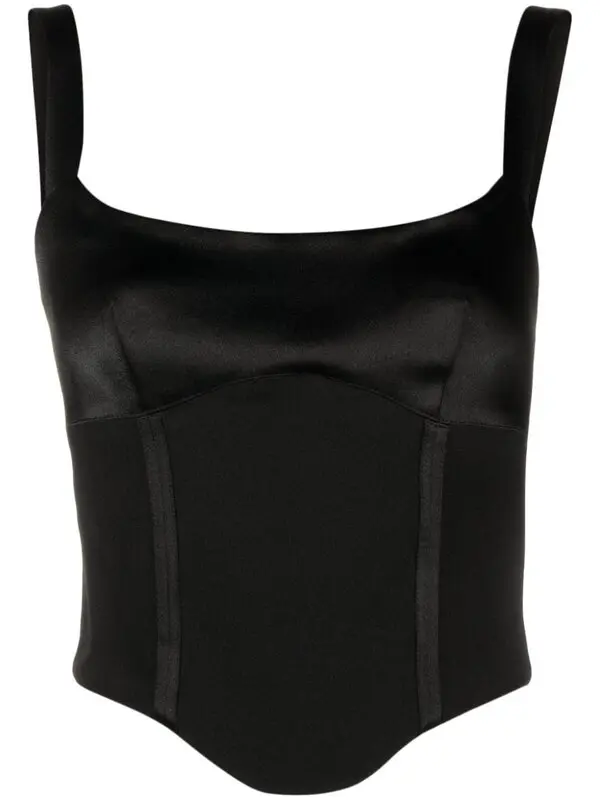 RXQUETTE Crush Bodice Top - Black