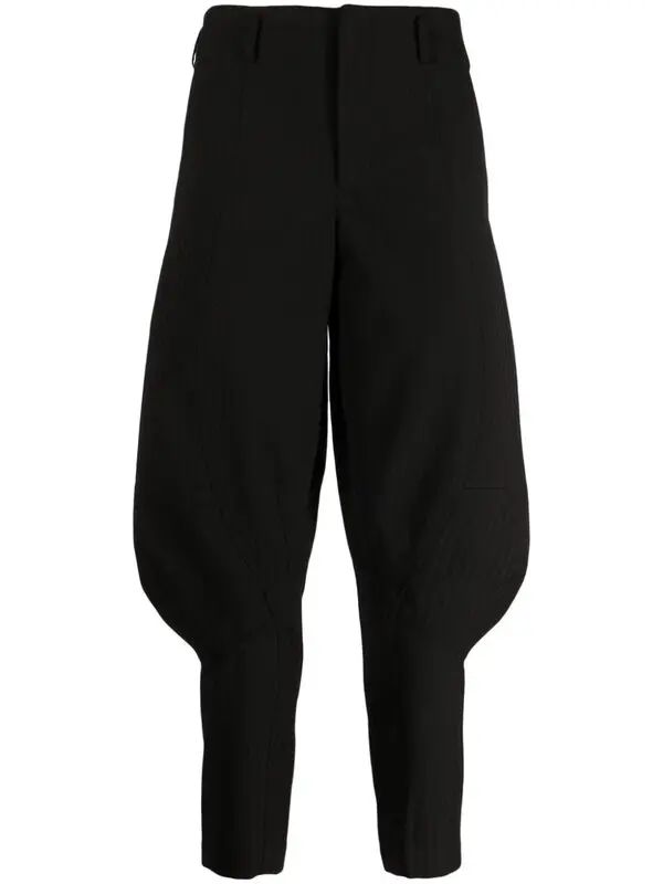 Comme Des Garçons Panelled Wool Trousers