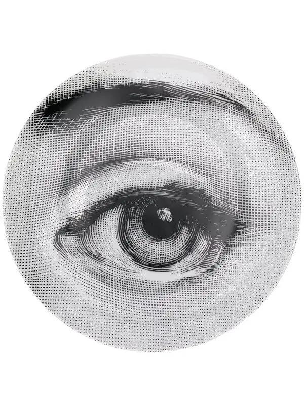 FORNASETTI Tema E Variazioni N248 Wall Plate - White