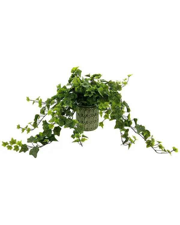 Buy Creative Displays Decorative Ivy Arrangement In Ceramic Pot - Green ...