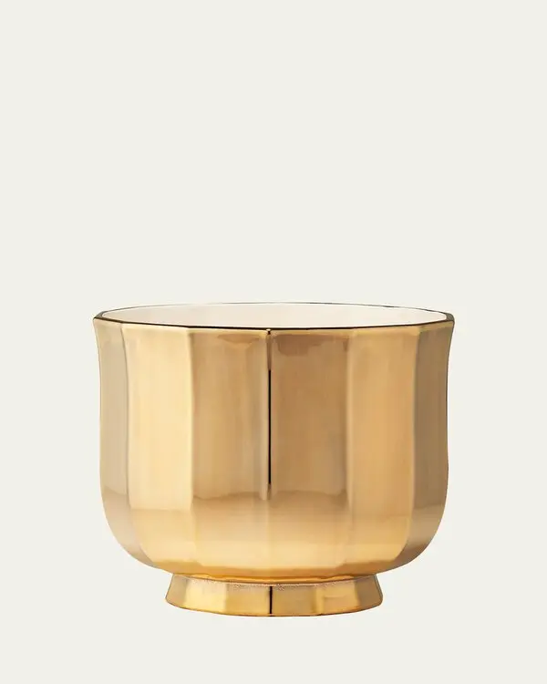 Aerin Delmara Golden Cachepot, 7