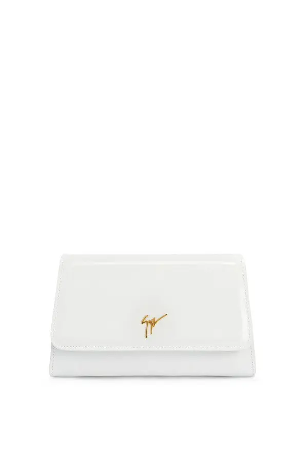 GIUSEPPE ZANOTTI Cleopatra Clutch - White
