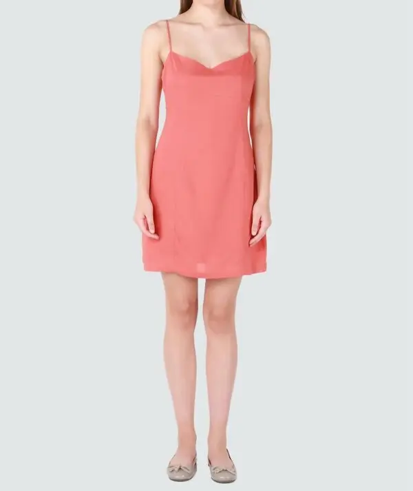 Buy Dex Summer Dress In Dark Coral - Multi At 35% Off | Editorialist