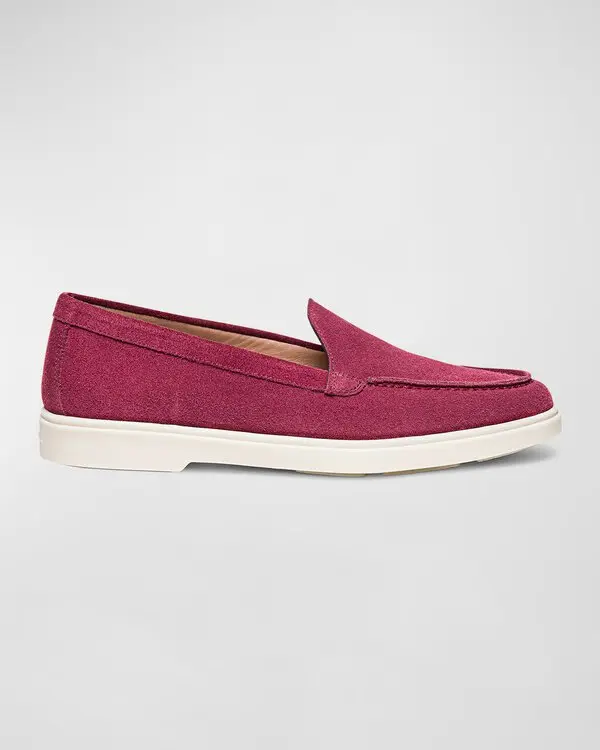 Santoni Yaltamoc Suede Loafers