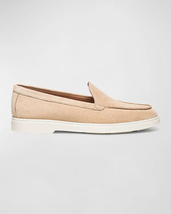 Santoni Yaltamoc Suede Loafers