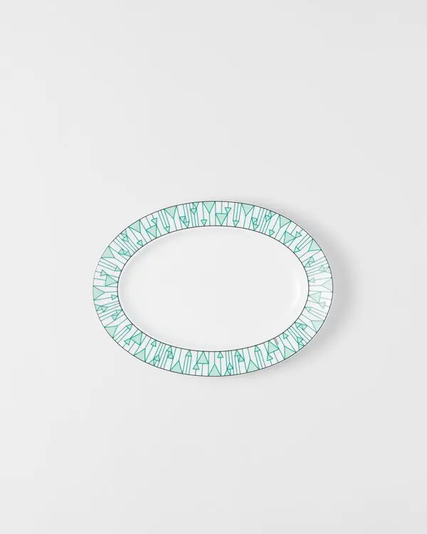 Prada Porcelain Serving Plate