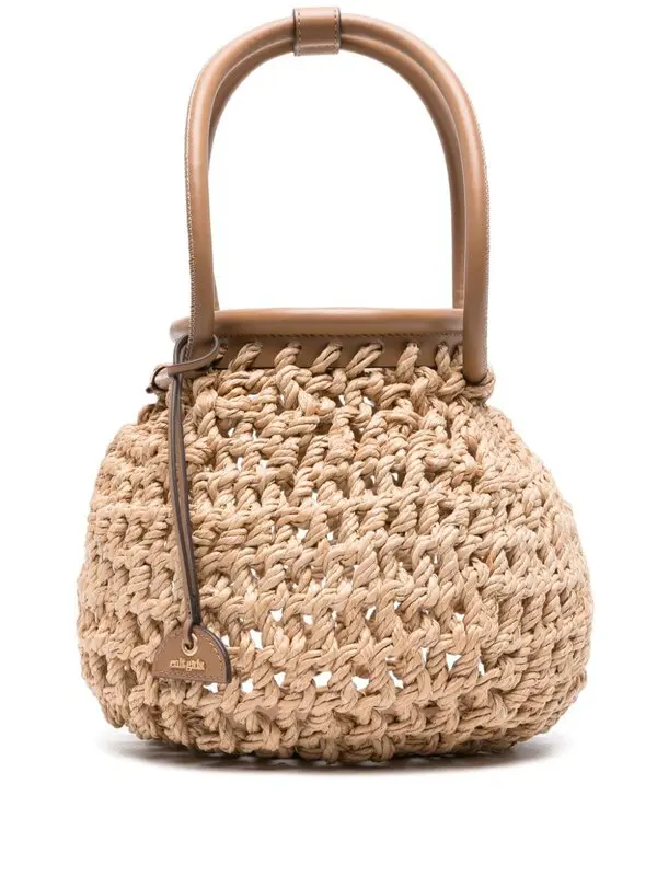 Cult Gaia Enya Interwoven Tote