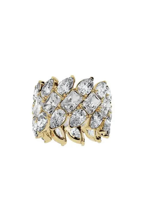 JENNIFER FISHER 18k Gold 18.92 Ctw Lab-created Diamond Eternity Ring