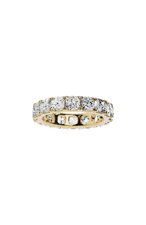JENNIFER FISHER 18k Gold 4.96 Ctw Lab Created Diamond Eternity Ring