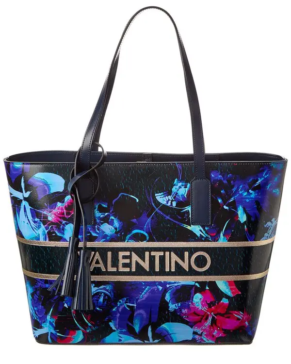 Mario Valentino Blue Polyurethane Women Handbag main image 1