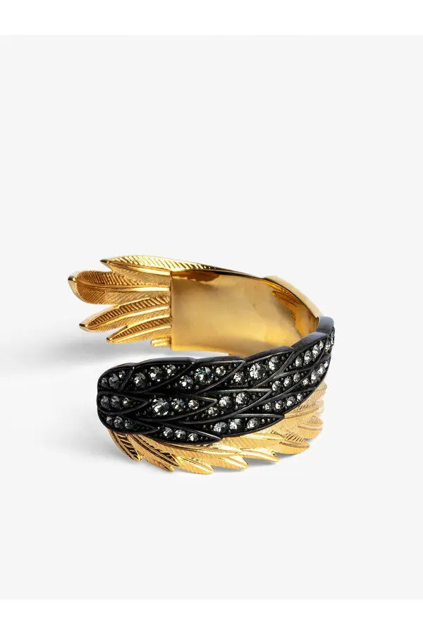 Zadig&Voltaire Rock Feather Spread Your Wings Bangle