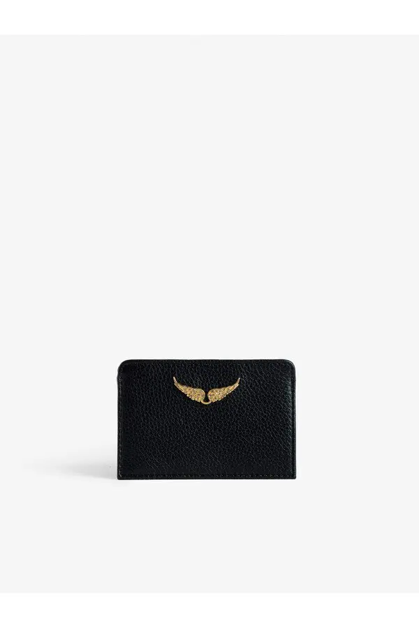 Zadig&Voltaire Zv Pass Card Holder - Gold