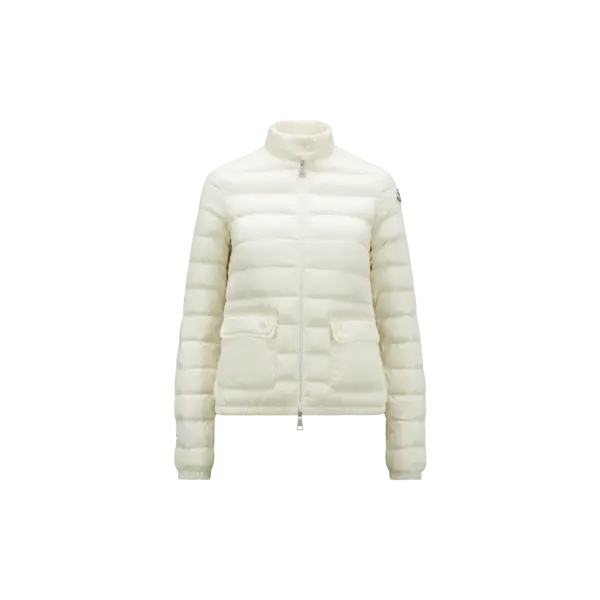 Moncler Lans Short Down Jacket - White
