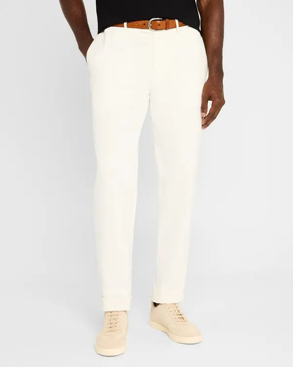 Brunello Cucinelli Dyed Twill Pants - White