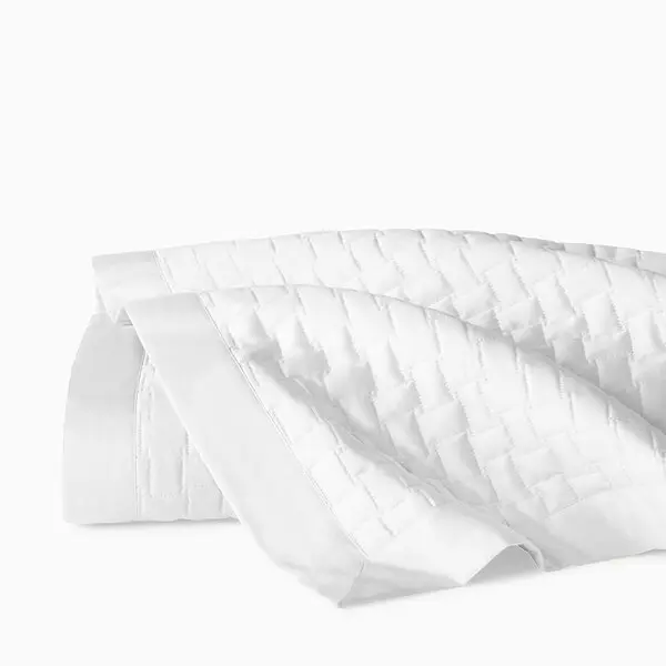 SFERRA Sampietrini Cotton Quilt, King - White