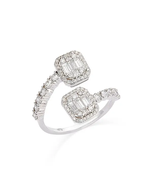 Bloomingdale'S Diamond Bypass Ring 14k Gold, 1.0 Tcw