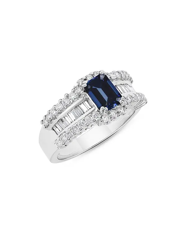 Bloomingdale'S Sapphire And Diamond Ring