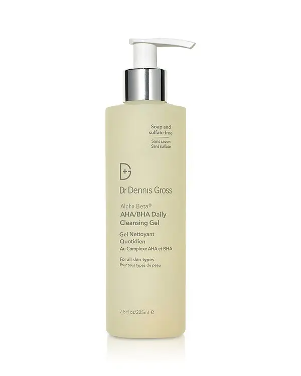 DR. DENNIS GROSS SKINCARE Alpha Beta Aha/bha Daily Cleansing Gel 7.5 Oz - No Color