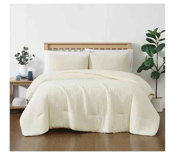 TRULY SOFT Cozy Gauze Full/queen 3 Piece Comfor Ter Set