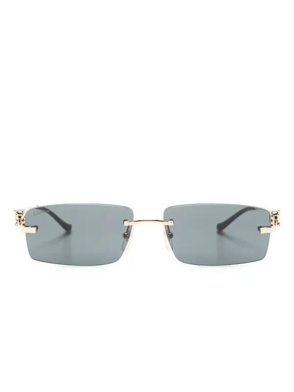 CARTIER Panthère De Sunglasses - Gold