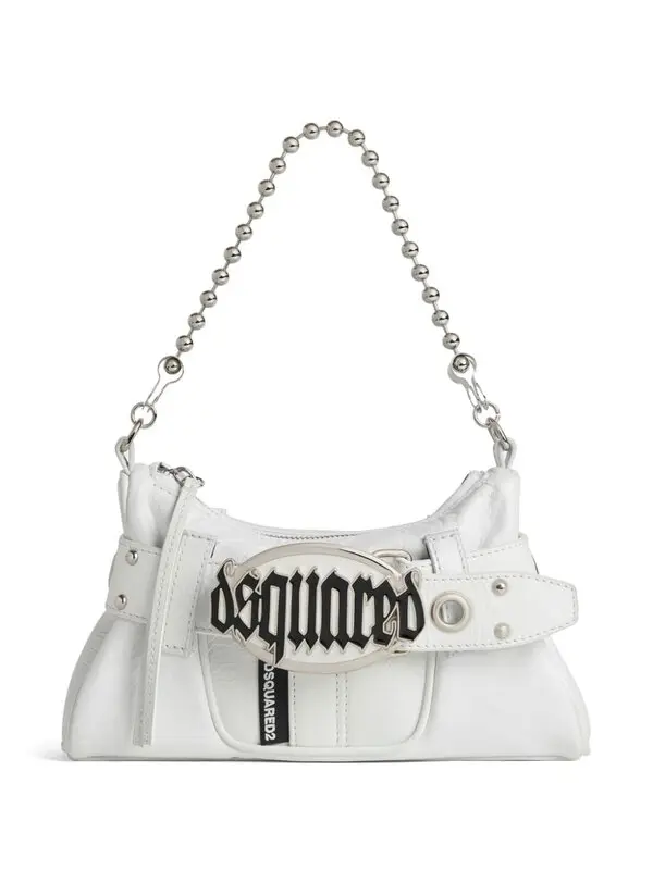 Dsquared2 Gothic Belt Clutch - White