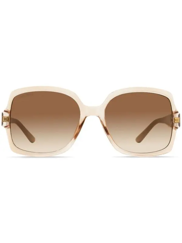 JIMMY CHOO Sammi Square-frame Sunglasses