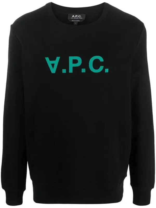 A.p.c. Viva Cotton Sweatshirt - Black