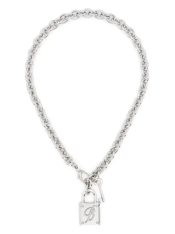 Blumarine Padlock Detail Necklace
