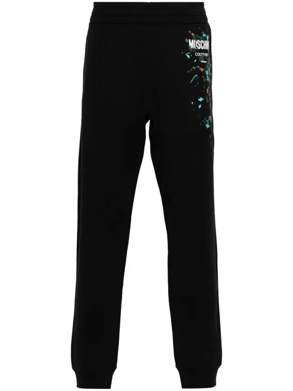 Moschino Logo-print Cotton Track Pants