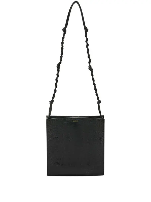 JIL SANDER Medium Tangle Lizard-embossed Crossbody Bag