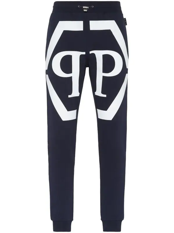 Philipp Plein Logo-print Track Pants - Blue