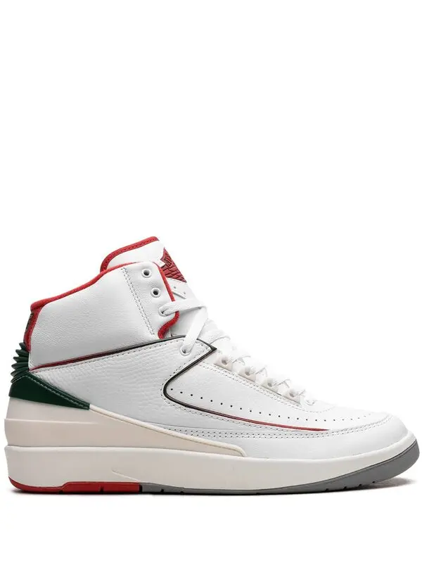JORDAN Air 2 Fire Red Sneakers - White