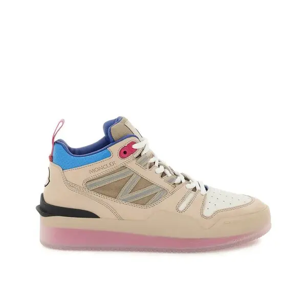 Moncler Pivot High-top Sneakers - Beige