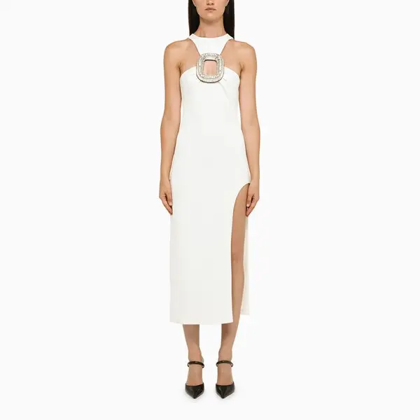 David Koma Asymmetrical Midi Dress