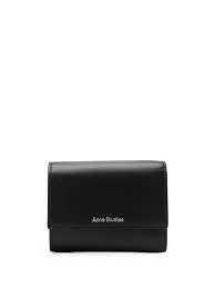 Acne Studios Trifold Wallet - Black | Editorialist